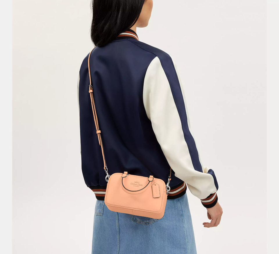 NWT Coach Satchel Crossbody In Signature Colorblock CV704/CT776 | eBay