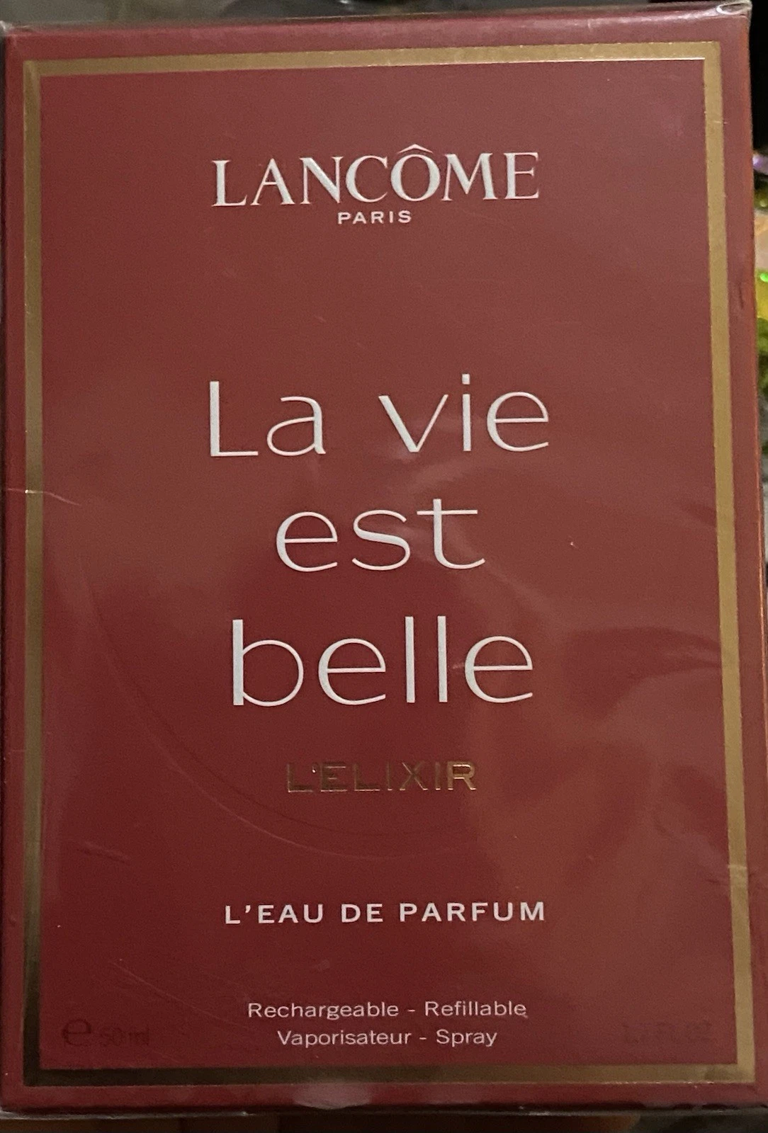 La Vie Est Belle L'elixir by Lancome L'eau De Parfum 1.7oz Spray New ...