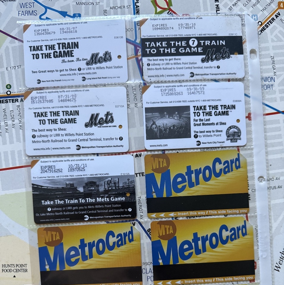 METROCARDS- 15 CARD SET | eBay