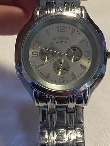 Rosra Stainless Steel Quartz No. 36 Watch | eBay