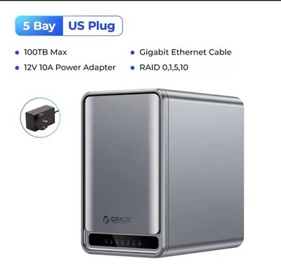 ORICO Personal Data Network Attached Storage 100 TB Max SSD Cloud ...