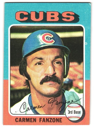 Carmen Fanzone 1975 Topps Mini #363 Chicago Cubs EX+ | eBay
