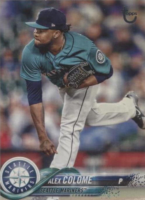 2018 Topps Update Series - Alex Colome #US267 Vintage Stock /99 for ...