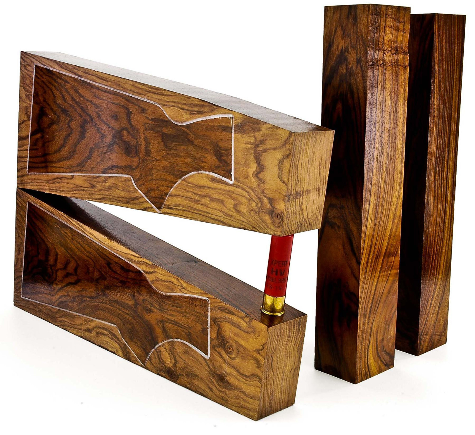 RARE PAIR of English Walnut Gunstock 2 piece Blank sets. Air Dried for ...