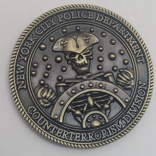 NYPD Counter Terrorism Bureau Maritime Unit Challenge Coin | eBay