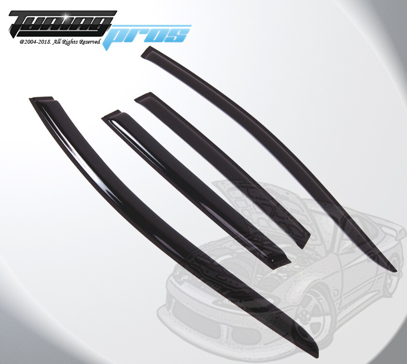 For Ford Escape 2013-2016 Smoke Out-Channel Window Rain Guards Visor ...