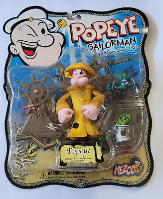 2001 POPEYE SAILORMAN STORM GEAR POPEYE ACTION FIGURE 4.5" | eBay