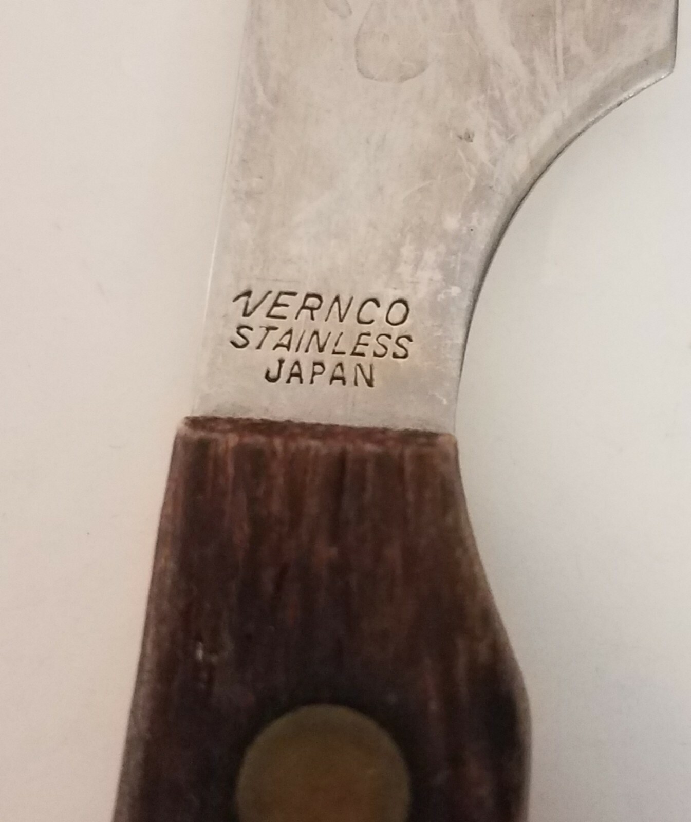 Vernco Stainless Steak Knife Set Vintage MCM JAPAN Fish Cutlery Set of ...