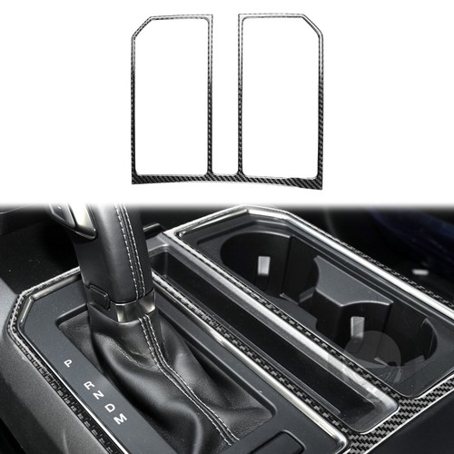 Carbon Fiber Center Gear Shift Panel Cover Trim For Ford F150 Raptor ...