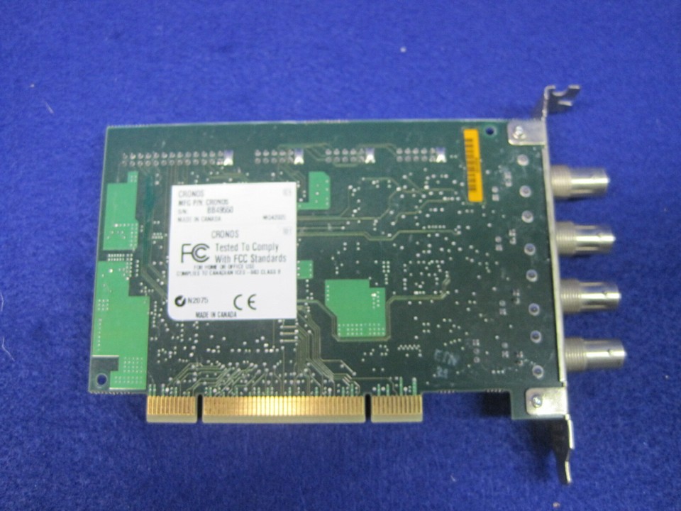Matrox CRONOS Base 4 Port Frame Grabber Standard Analog Monochrome ...