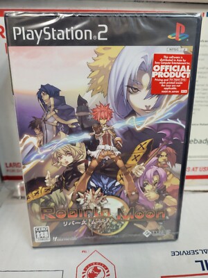 Rebirth Moon (2005) Brand New Factory Sealed Japan Playstation 2 PS2 ...