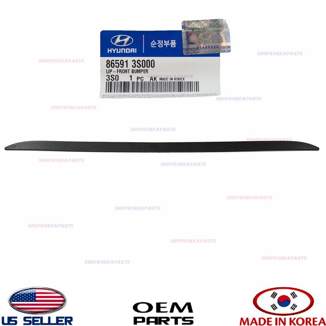 OEM Parts Front Lower Bumper Lip 865913S000 for Hyundai 2011-2013 ...