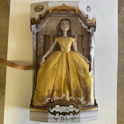 NRFB! Disney Store Limited Edition Live Action Belle 17" Doll 1 Of 5500 ...