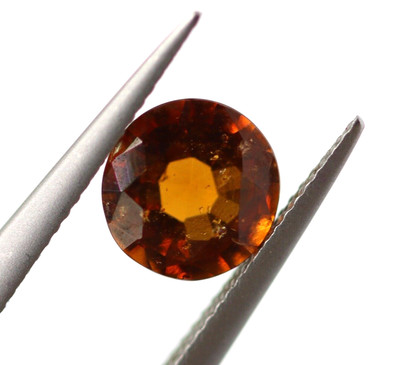 Excellent Round Cut 5mmLustrous Natural Hessonite Garnet 0.80 Ct Loose ...