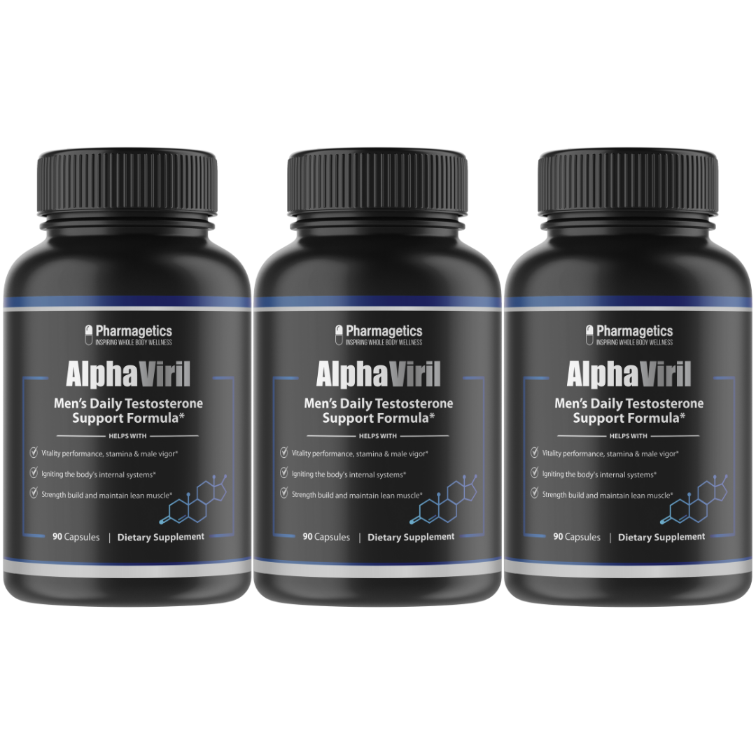Alpha Viril Men's Daily Support Formula AlphaViril 3 Month Supply | eBay