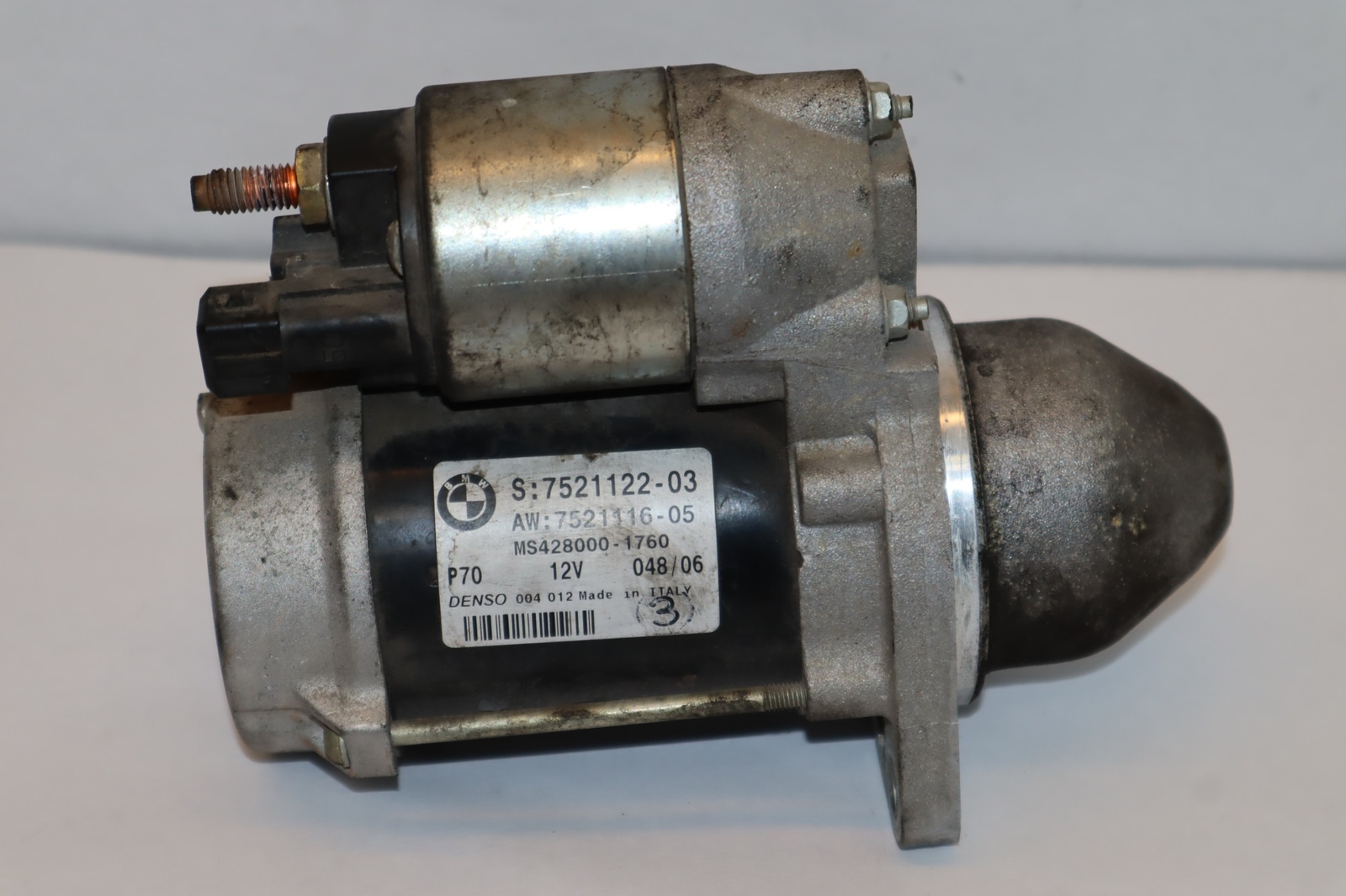 06 BMW 325i SEDAN E90 - ENGINE STARTER MOTOR 7521122 | eBay