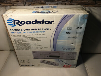 ROADSTAR DVD-4004 VHS-Videorecorder / DVD-Player NEU in OVP NEW, 2J ...