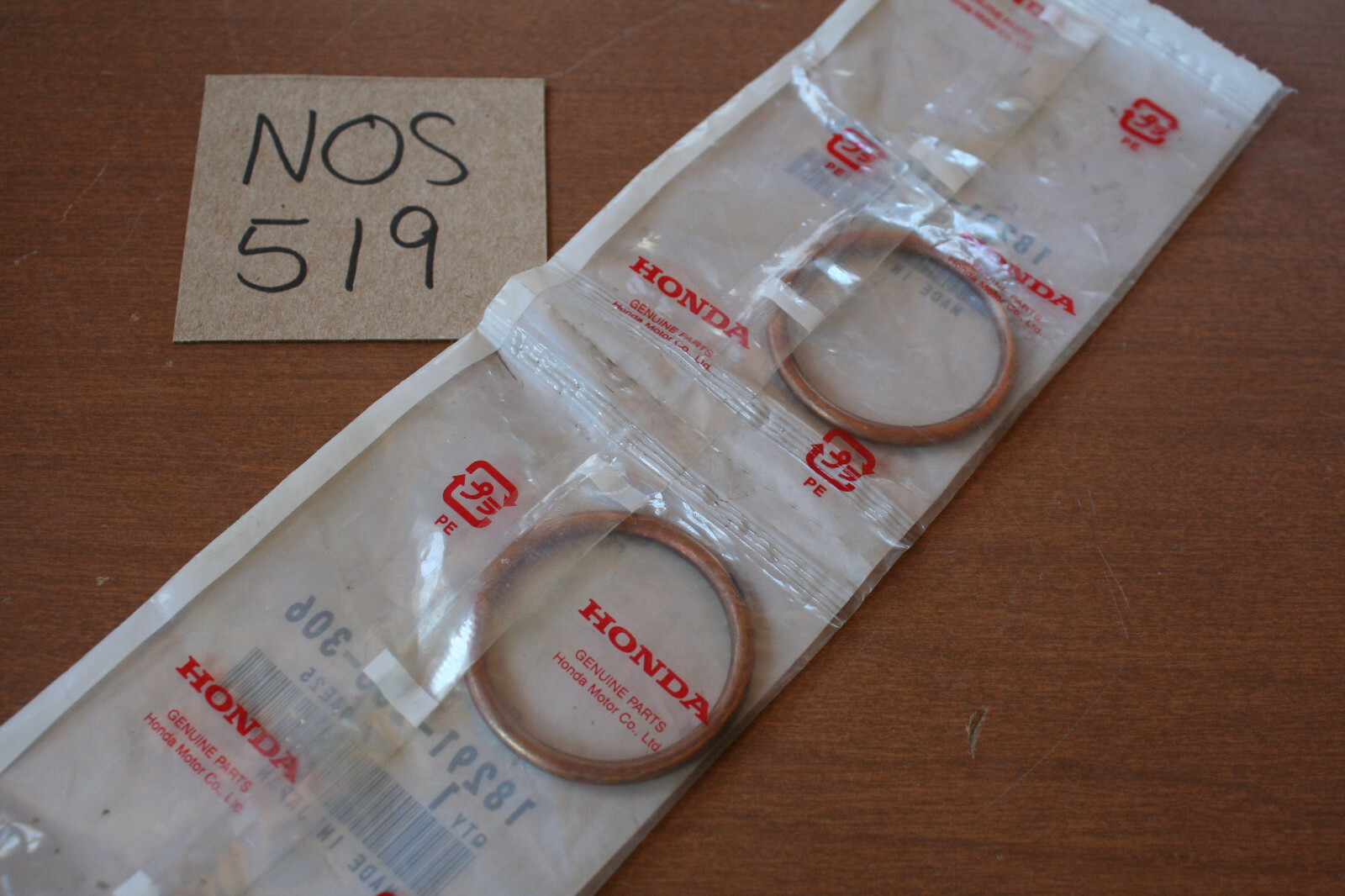 NOS Honda Exhaust Gasket 18291-286-306 GL1200 GL1100 GL1000 GL650 GL500 ...
