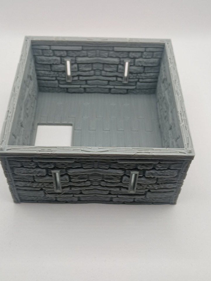 3D Printed Fantasy Modular Fort System Motte and Bailey Style (28mm ...