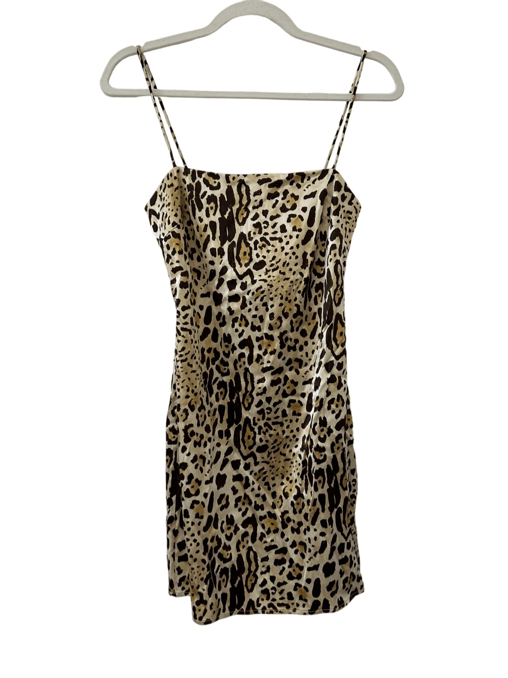 Anine Bing Women’s Cheetah Print Slim Valentine Mini Dress Size XS | eBay