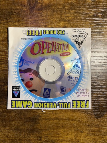 Operation PC CD-ROM 1997 Hasbro Interactive Windows Game - Sealed | eBay