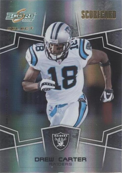 2008 Score Select - Drew Carter #227 Scorecard /100 for sale online | eBay
