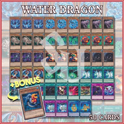 STARTER DECK BASTION WATER DRAGON 50+ | Cluster Hydrogeddon Duoterion ...