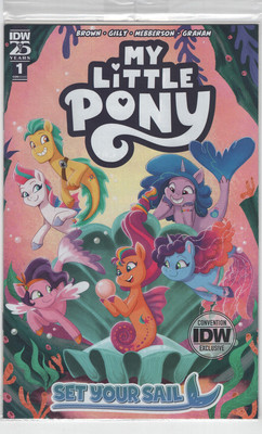 My Little Pony Set Your Sail #1 SDCC Variant San Diego Comic Con Sealed ...