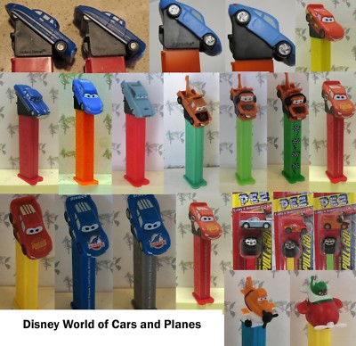 PEZ - Disney World of Cars (& Planes) Series - Choose Character from ...
