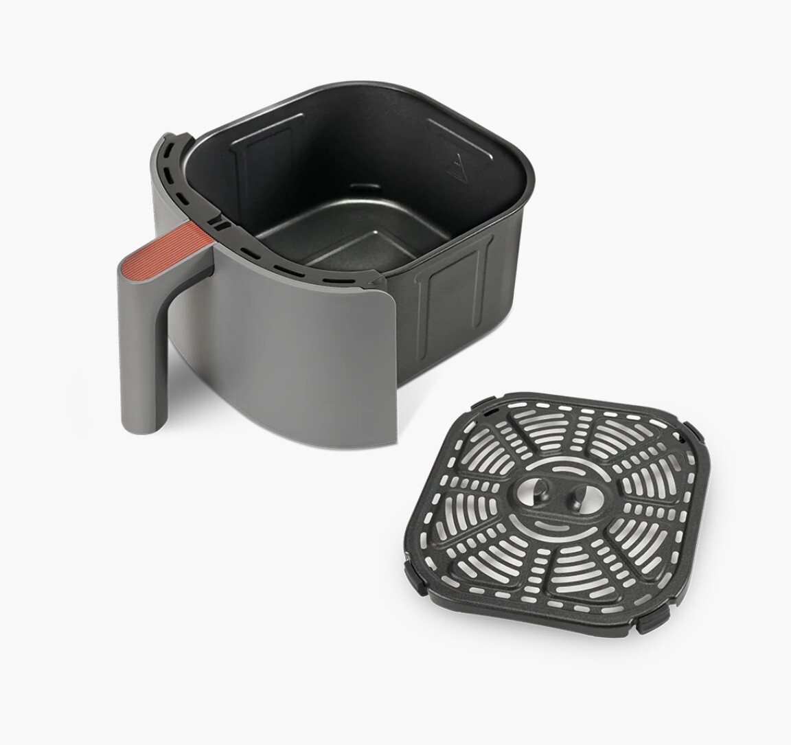 Cosori Lite 4 QT Smart Air Fryer Light Gray WiFi and Bluetooth enabled ...