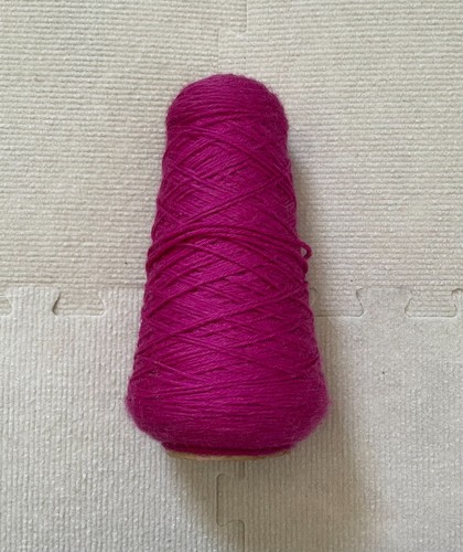 Crystal Palace Yarns Fuschia Magenta Pink Worsted Cone Yarn 100% ...