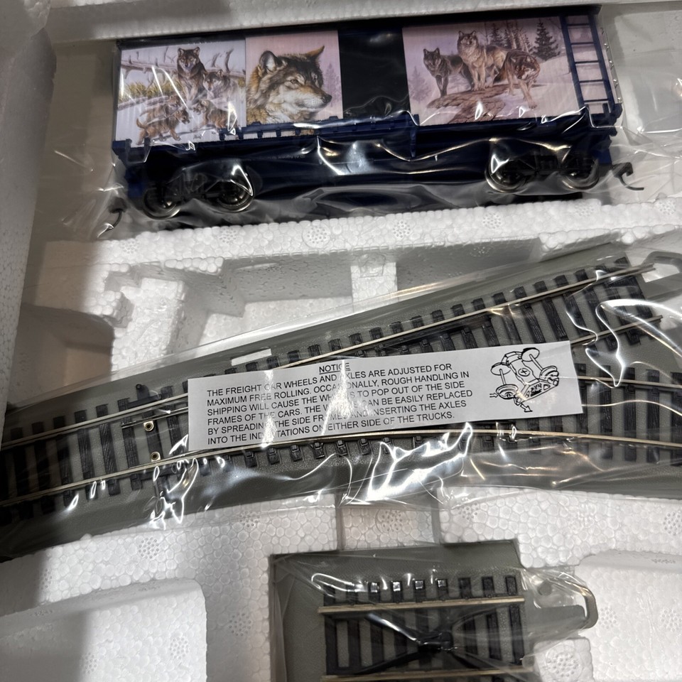 Bachmann Hawthorne Village Moonlight Express Silver Moon Train Set 8 ...