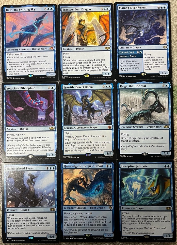 EDH Dragon Deck - Commander MTG Magic the Gathering | eBay