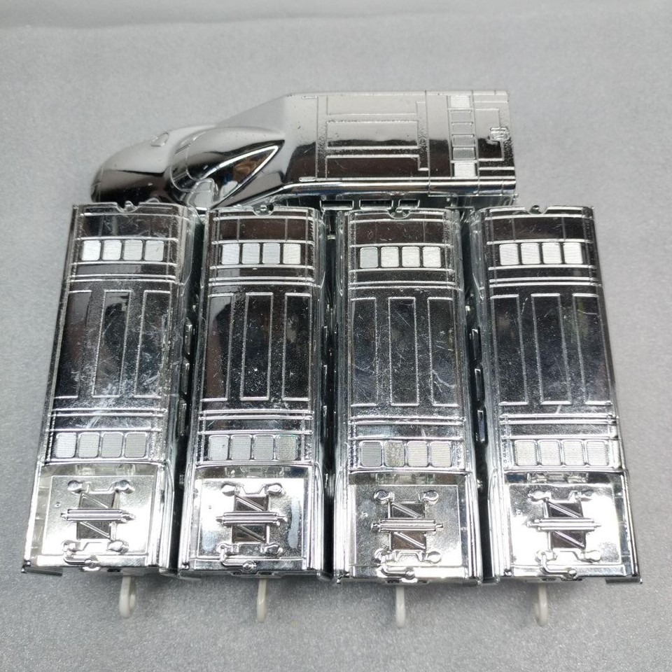 Plarail Shinkansen E4 series MAX silver plated intermediate car tail ...