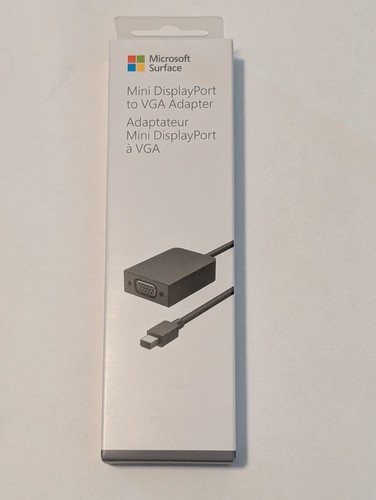 New OEM Microsoft Surface Mini Display Port to VGA Adapter Model 1820 ...