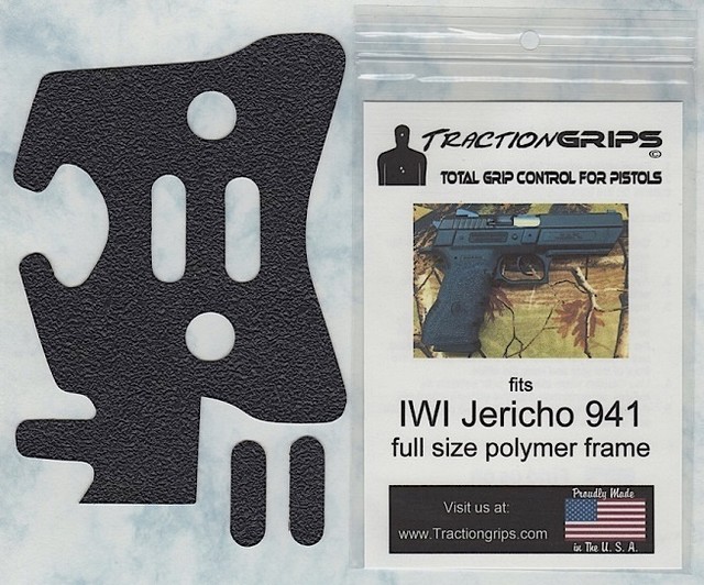 Tractiongrips Grip Overlay Decal for IWI Jericho 941 Polymer for sale ...
