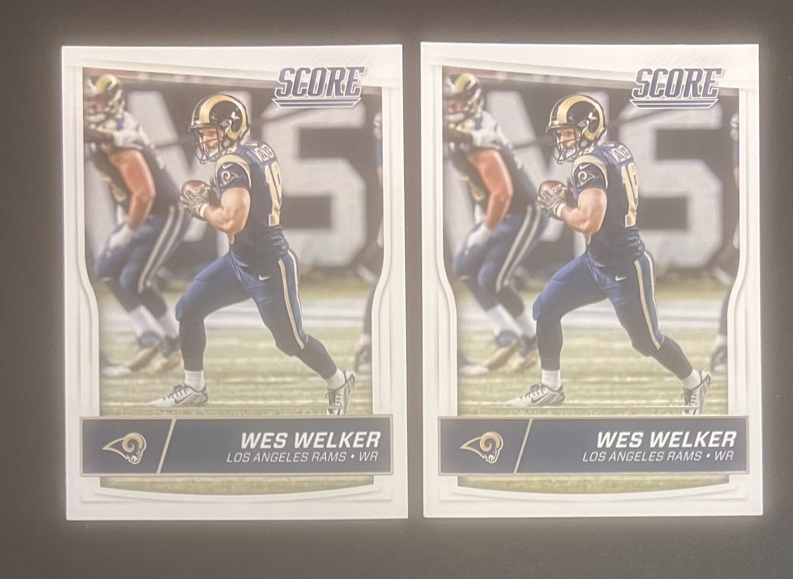 (2) Wes Welker 2016 Score #294 Lot - Los Angeles Rams | eBay