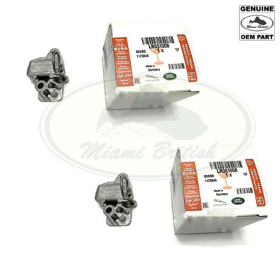 LAND ROVER TIMING CHAIN TENSIONER x2 LR4 RANGE SPORT LR095472 OEM | eBay