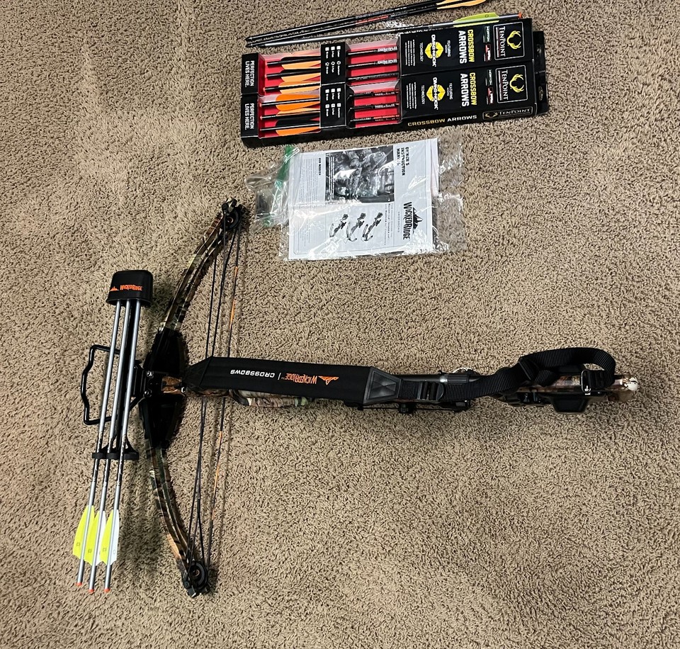 Wicked Ridge Invader HP Crossbow, with Soft Case and Extras | eBay