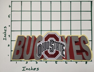 Ohio State Buckeyes Sticker/Decal | eBay
