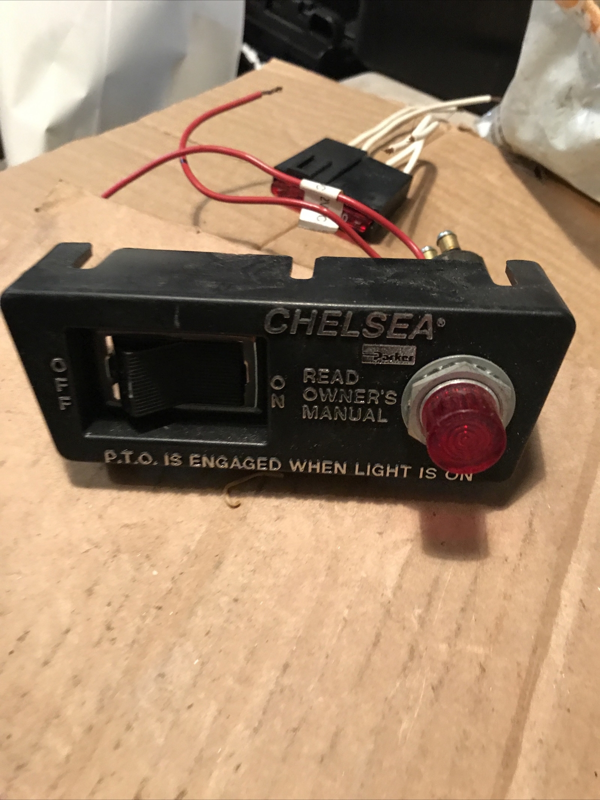 Chelsea Parker Pto Switch And Indicator Light Panel B2 | eBay UK