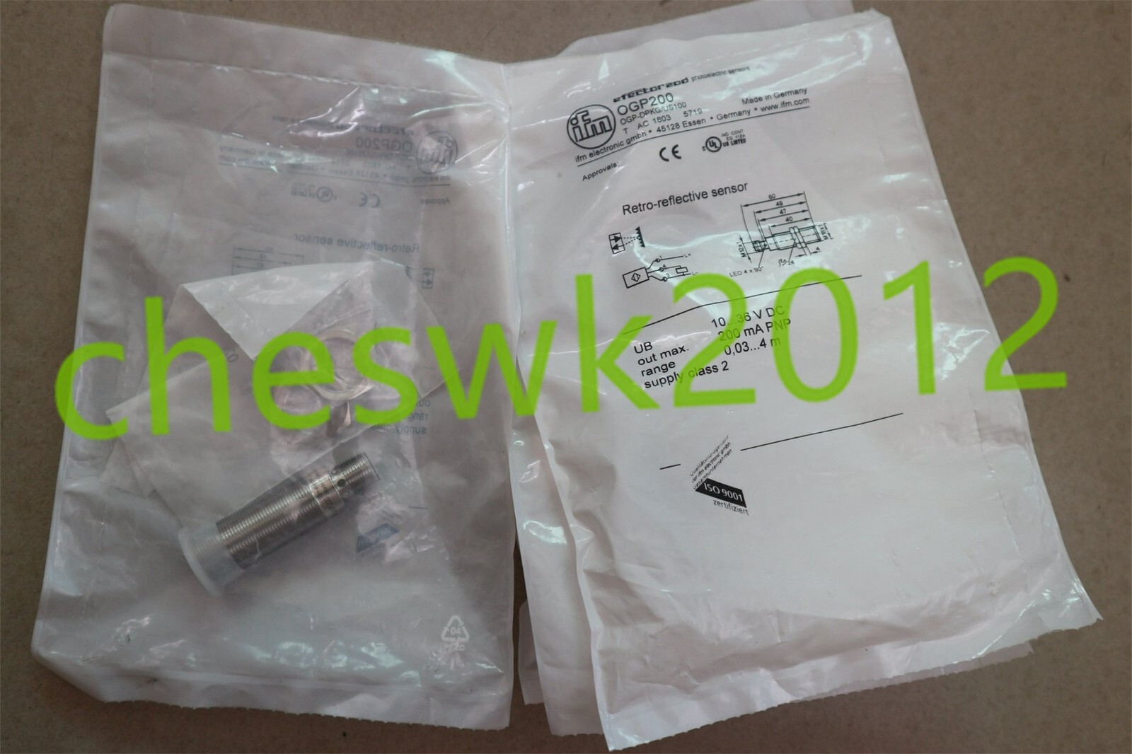 1 PCS New IFM photoelectric sensor OGP200 | eBay