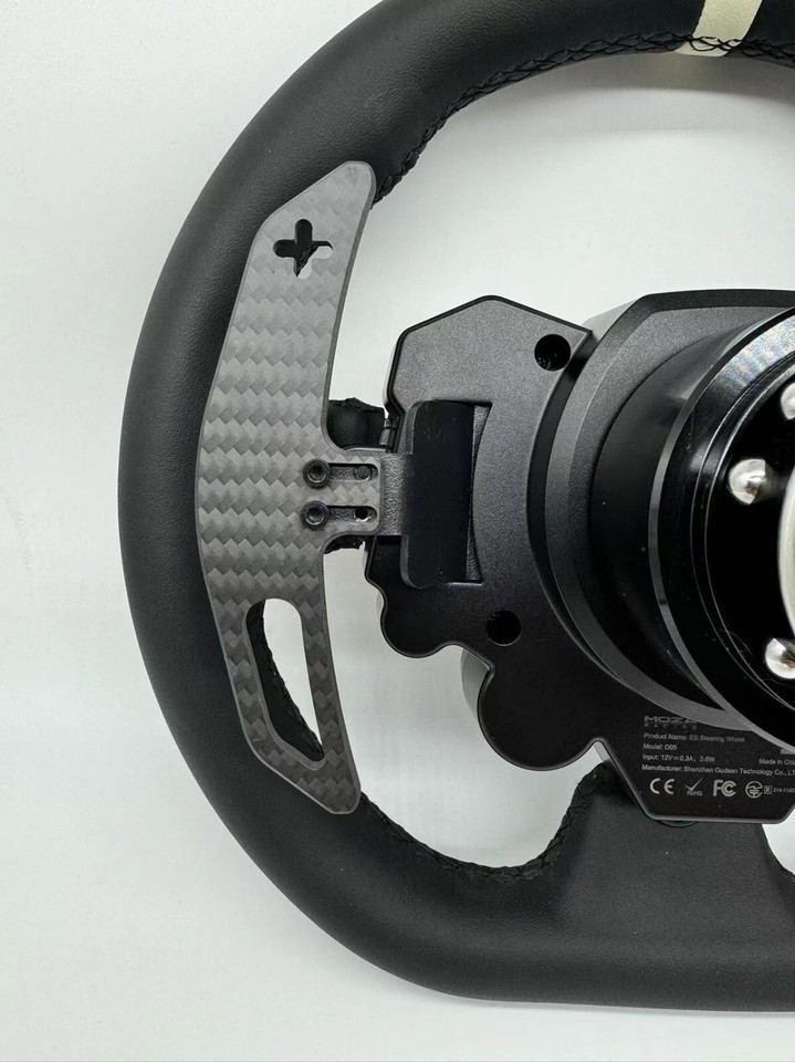 SIMPUSH carbon fiber paddle shifter Modification for MOZA R5 R3 ES ESX ...