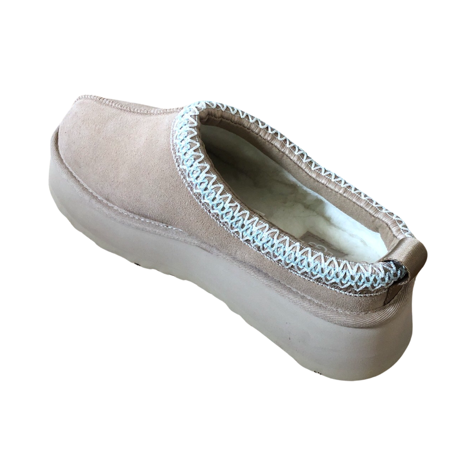 UGG Tazz Sand Platform womens shoes 1122553 Slippers Suede | eBay