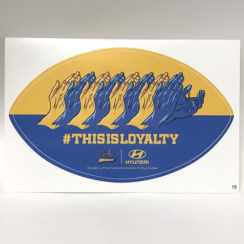 UCLA Bruins College Football Sticker Car Decal NCAA Hyundai | eBay