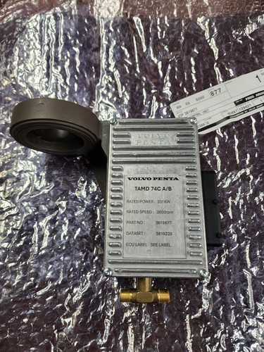 VOLVO PENTA TAMD 74C-A ELECTRONIC EDC ECU ENGINE CONTROL UNIT 3819877 ...