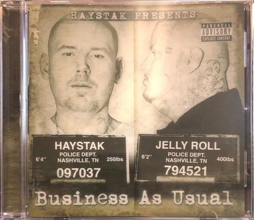 JELLY ROLL & HAYSTAK - Business As Usual (New Sealed CD, 2013) Official ...