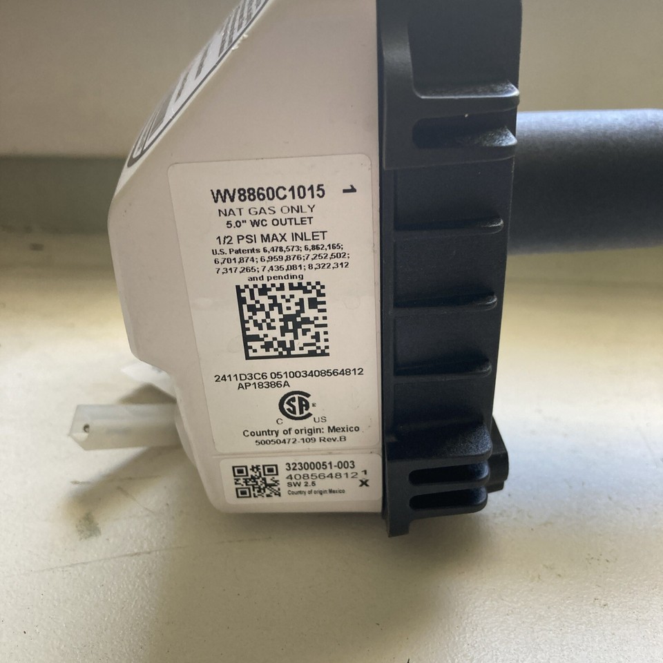 SP20867D RESIDEO / HONEYWELL Gas Control Valve-For Rheem, Rudd, GE ...