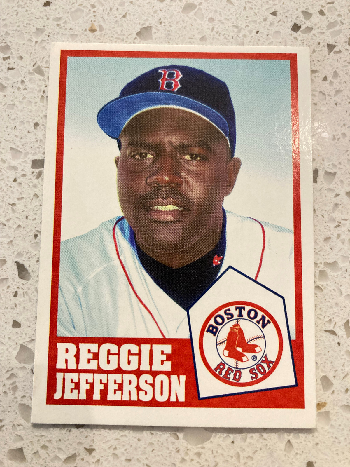 1998 Panini Venezuelan Sticker Stan Reggie Jefferson Boston Red Sox ...