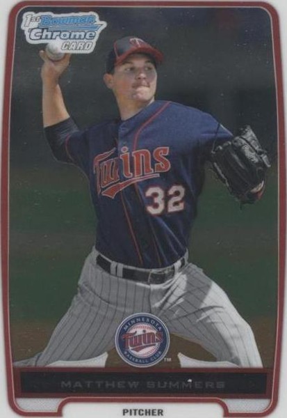 2012 Bowman Chrome - Prospects #BCP171 Matthew Summers (RC) for sale ...